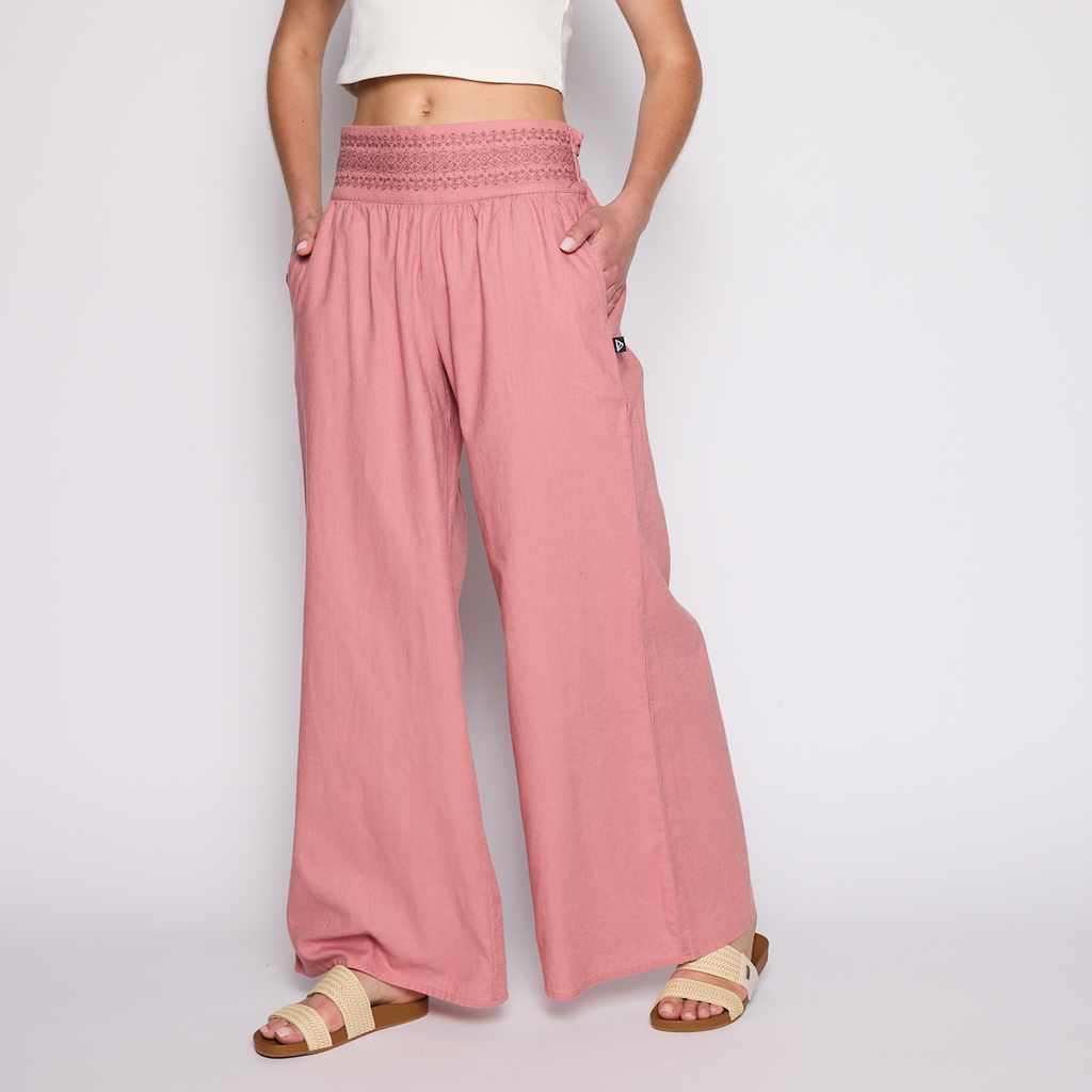 Pantalon Reef Women Dusty Pink – Street Machine CL