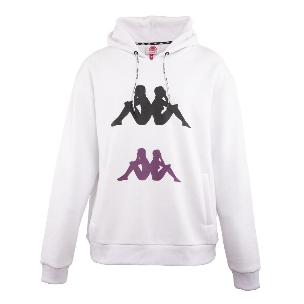 Poleron Men White Omini Black Purple Hoodie – Street Machine CL