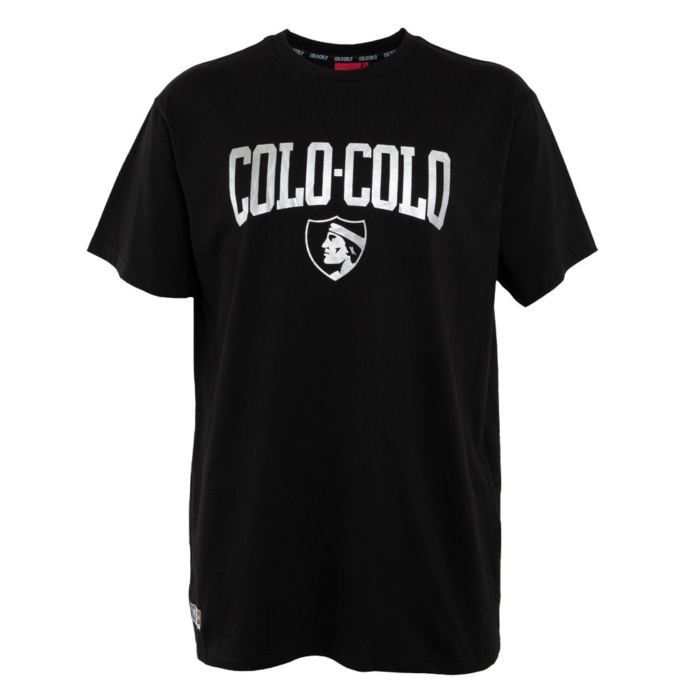 Polera Colo Colo Urbano «Trofeos Gris» Negra – Street Machine
