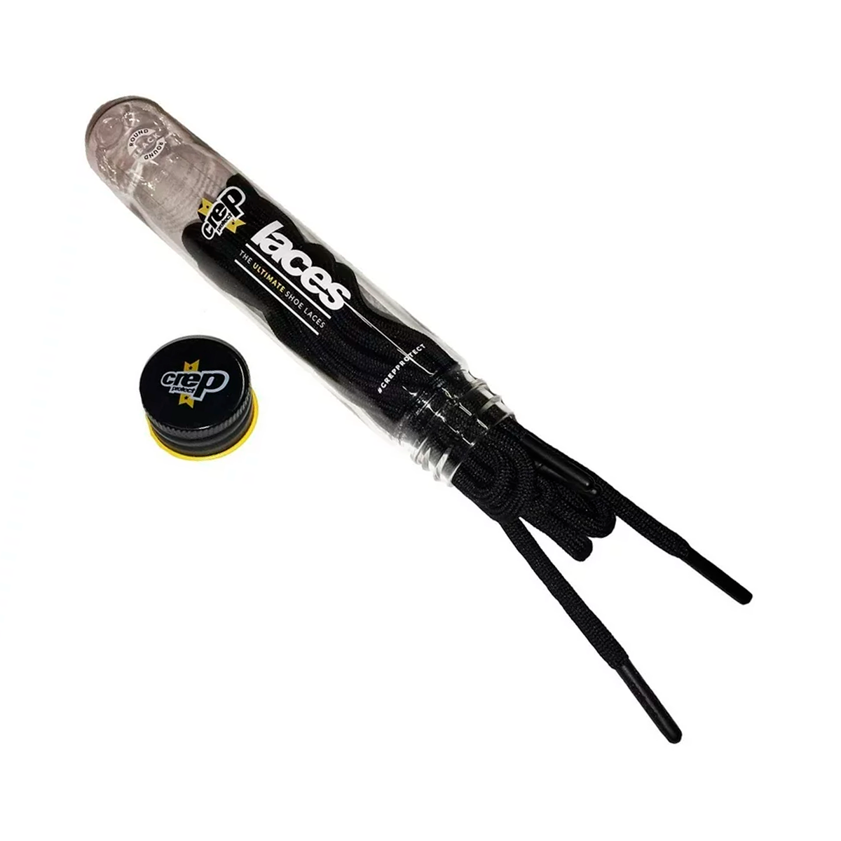 CREP LACES BLACK ICE ROUND – Street Machine