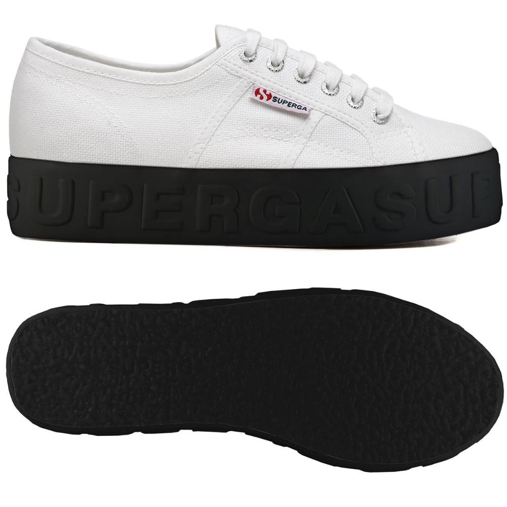 Zapatilla 2790 3D Lettering White Black Superga – Street Machine