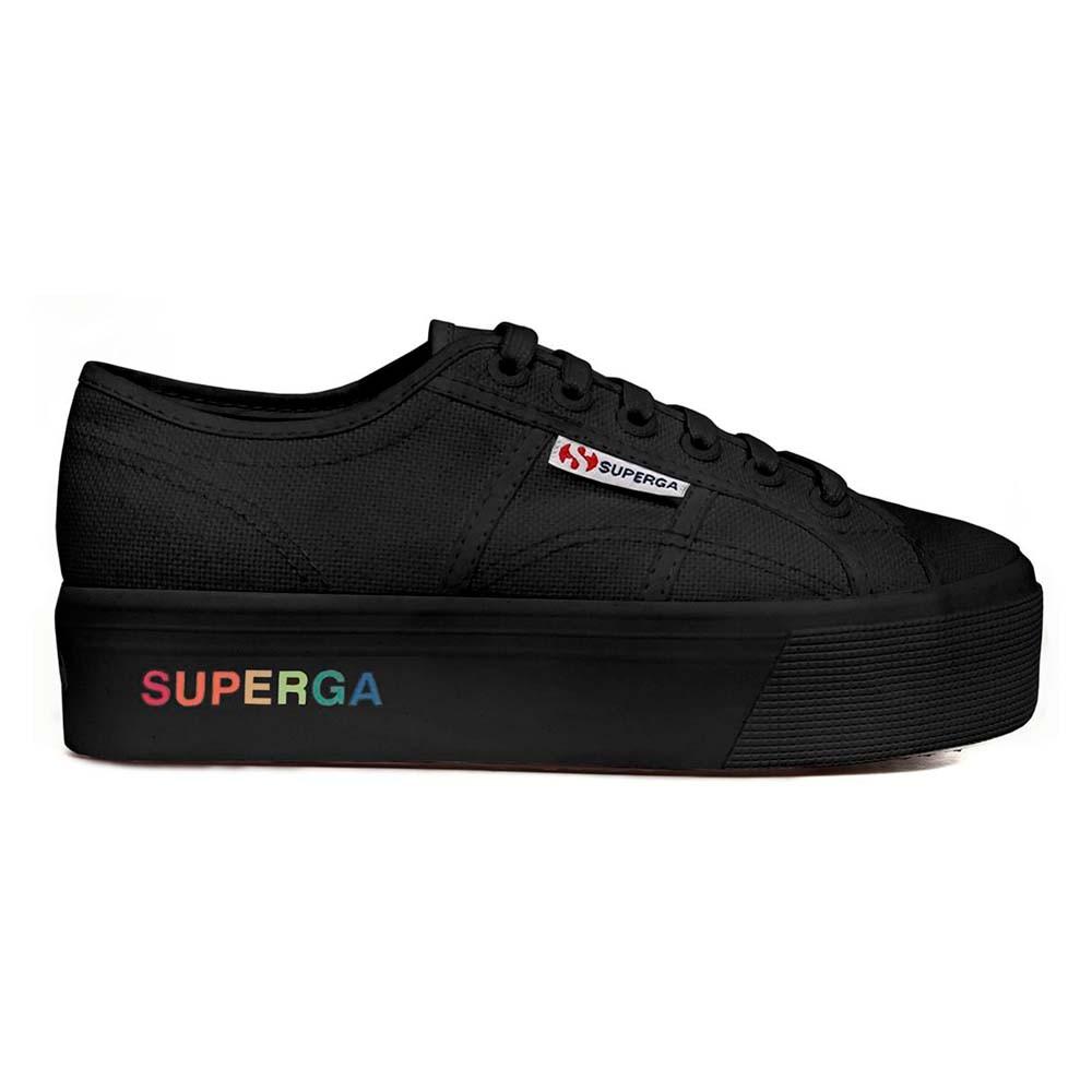 Zapatilla 2790 Platform Shaded Lettering Rainbow Black – Street Machine
