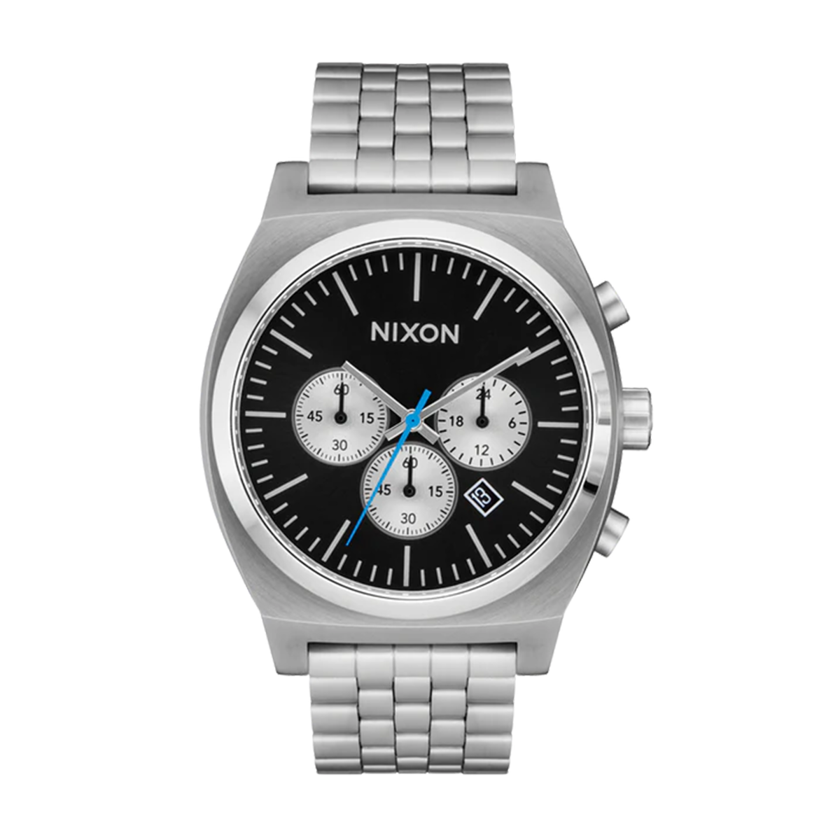 Reloj Time Teller Chrono Chrome Black – Street Machine